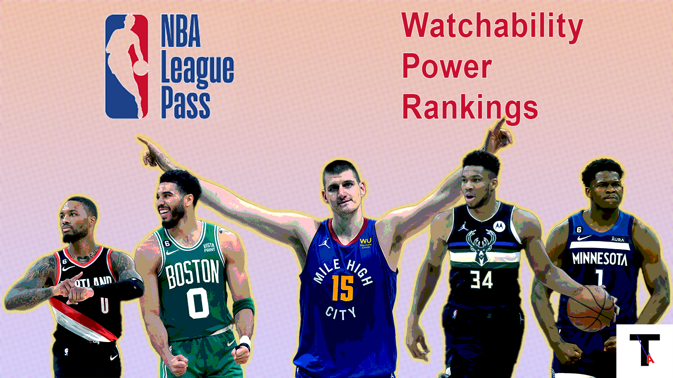 NBA League Pass Watchability Power Rankings - Talent Alone